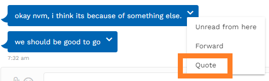 Internal Chat - Messaging Features